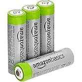 Amazon.com: Amazon Basics 8-Pack Rechargeable AA NiMH High-Capacity ...