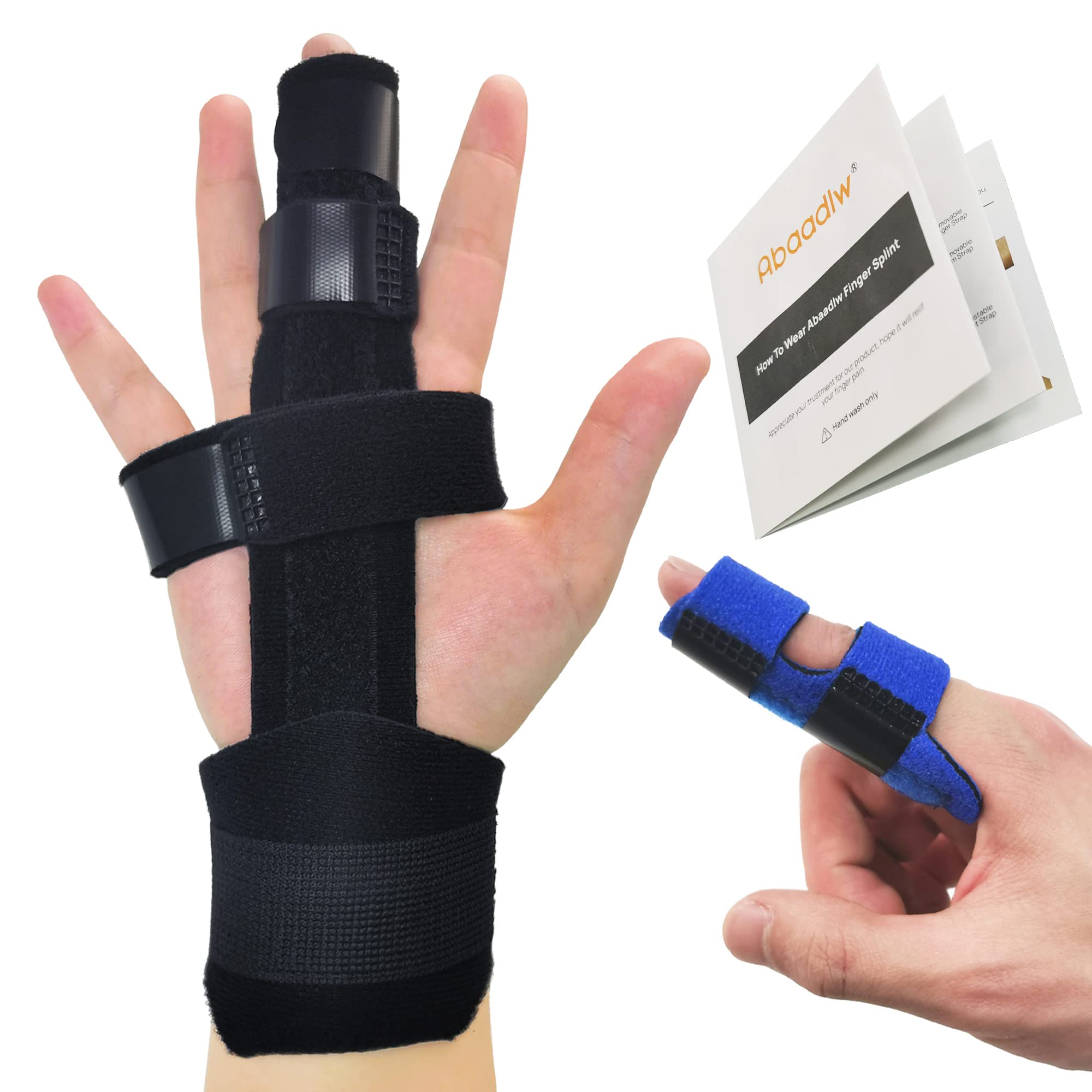 Mua Abaadlw Trigger Finger Splint 2 Pcs, Adjustable Index Finger Splint ...