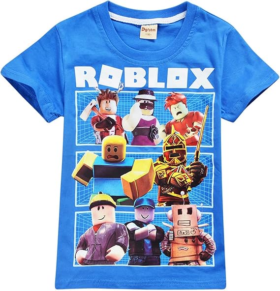 Roblox T-Shirt Street Style Kinderbekleidung Hemden Kurzarm Bambusfaser ...