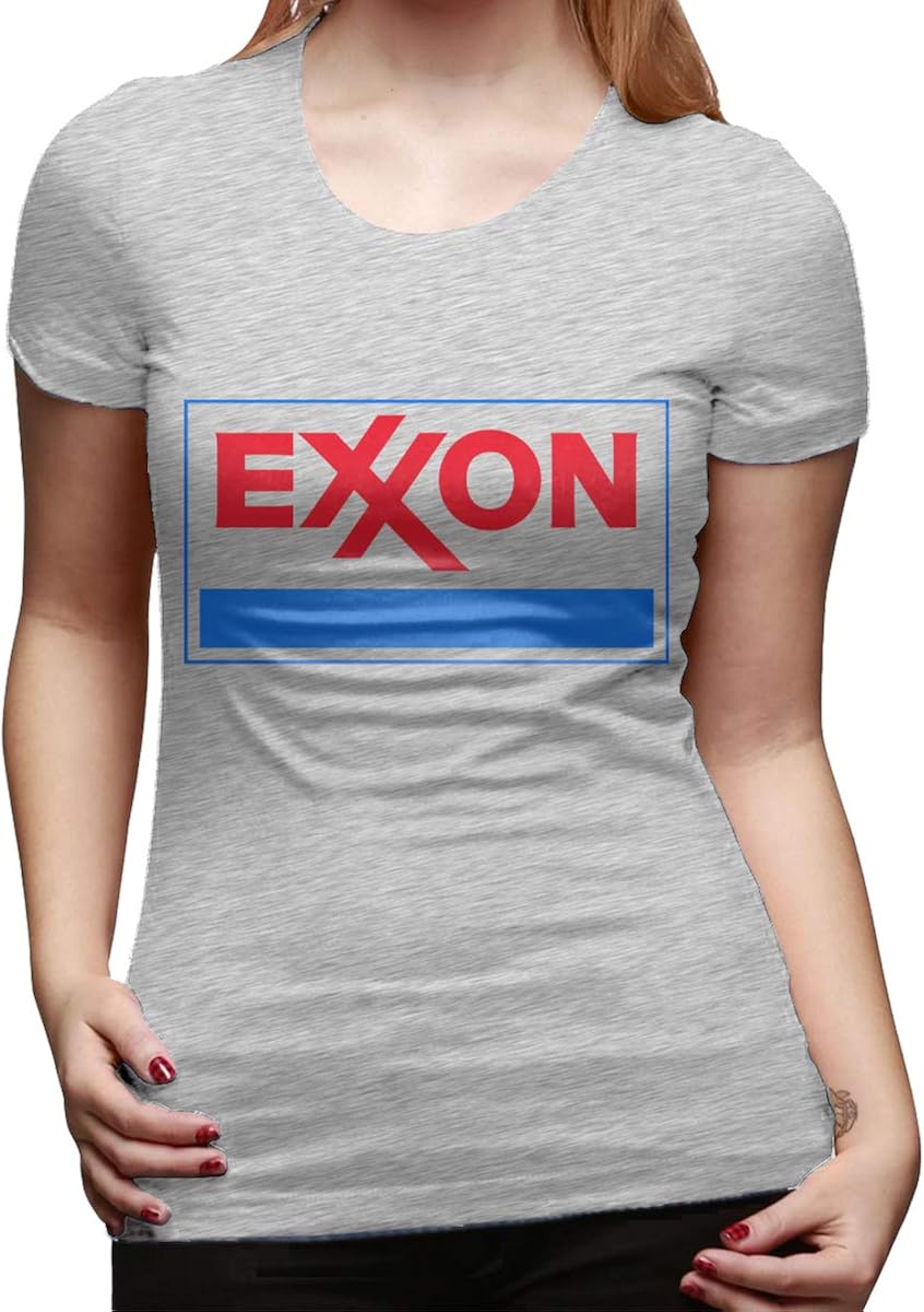 Amazon.com: A-ABDNDN Cute Tee Exxon Mobil Logo Fashion Tshirts for ...