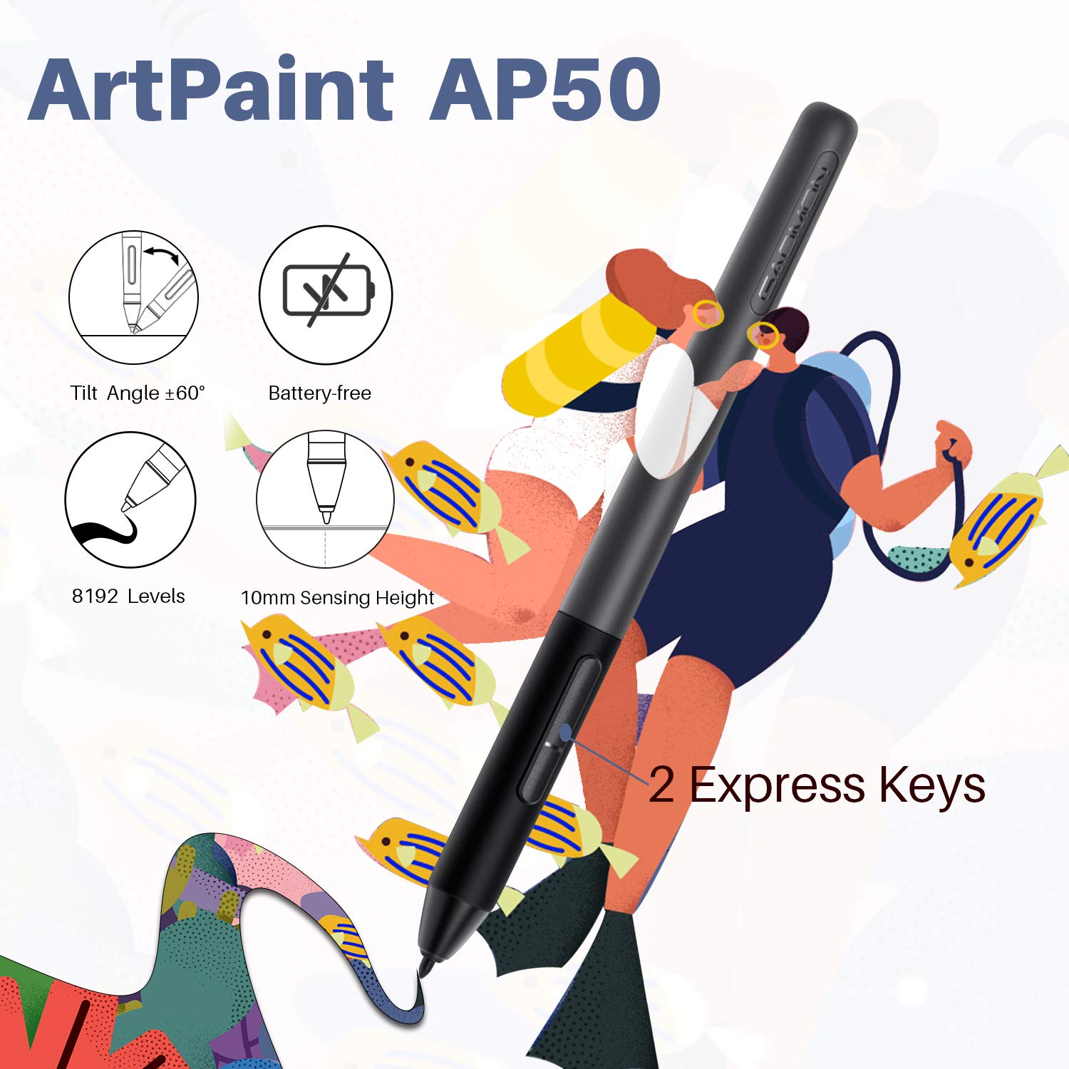 Mua PD1320 13.3 Inch Drawing Pen Display (Alice Blue) Full-Laminated ...