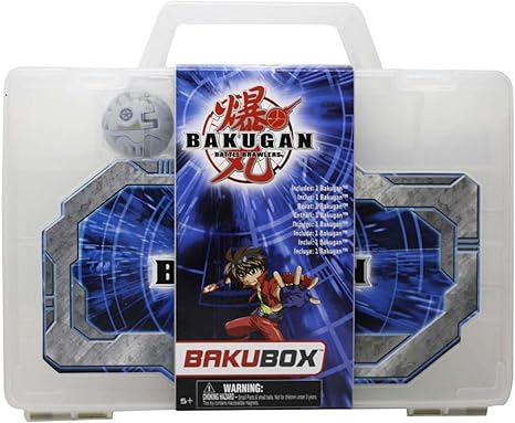 BAKUGAN Carry Case - Clear: Amazon.co.uk: Toys & Games