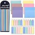 Amazon.com : 960Pcs Transparent Sticky Note Pads Set,Clear Sticky Notes ...