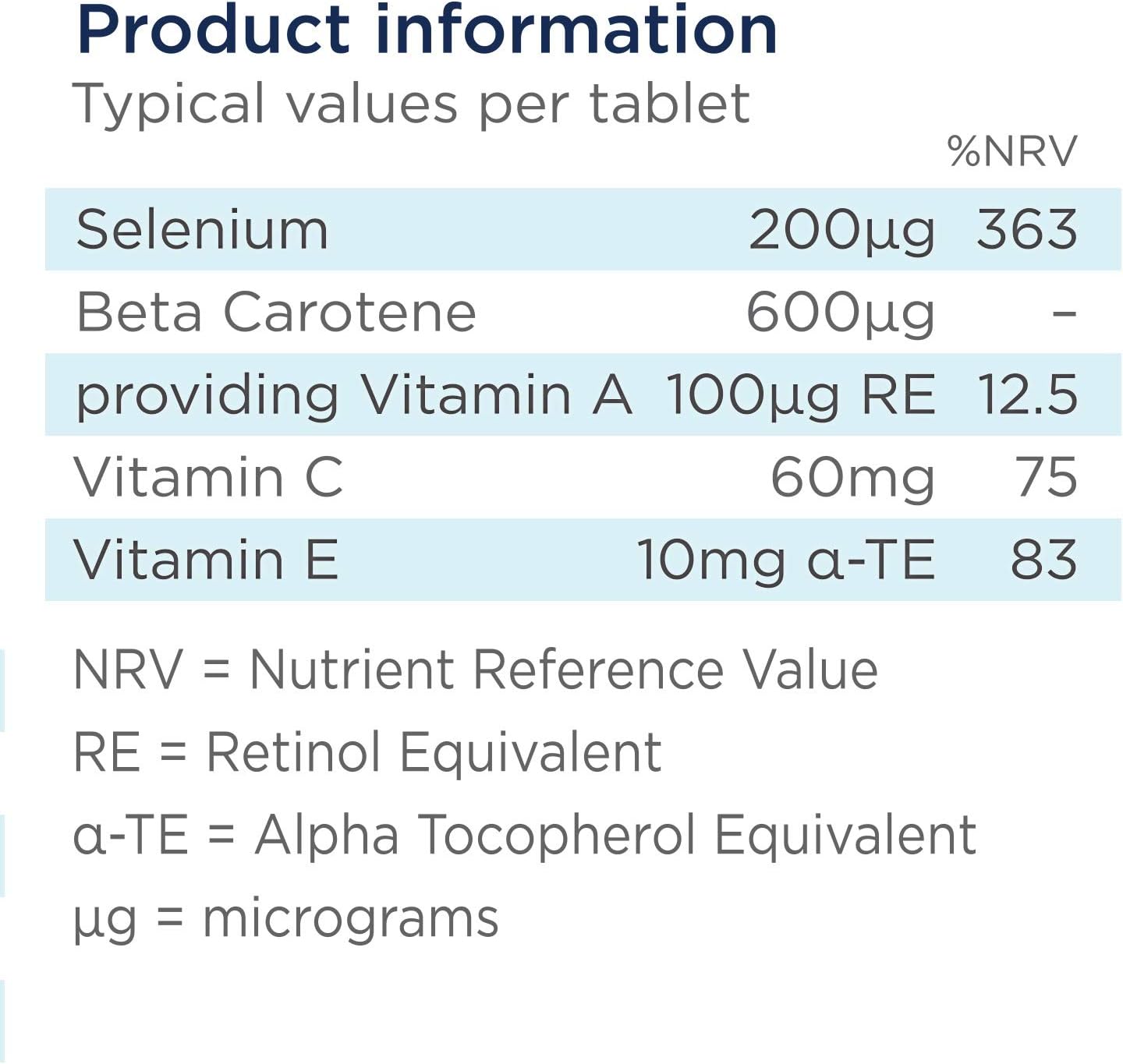 Selenium | Healthspan | 240 Tablets | Highly Absorbable | with Vitamin ...