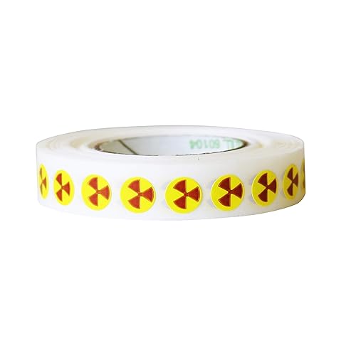 Micro-Tube Radiation Symbols, 1000 per Roll in Saudi Arabia | Whizz ...
