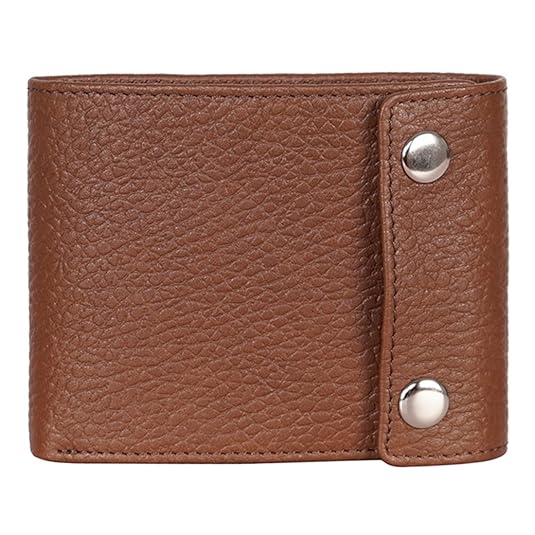 Buy SNAP Closure TAN Men's Wallet at Amazon.in