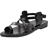 Amazon.com | Holy Land Market Men/Women Biblical Jesus Leather Sandals ...