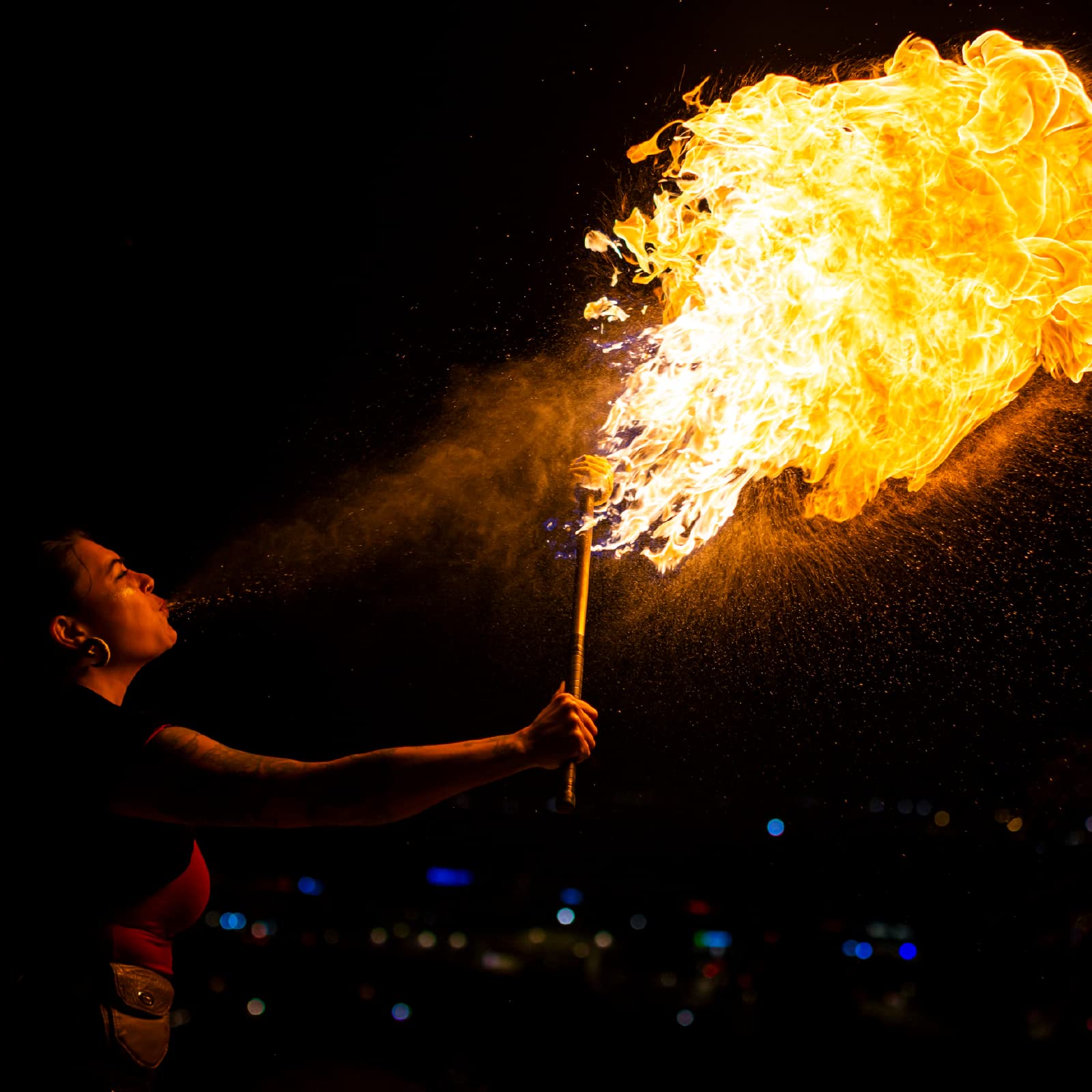 Mua FIRE MECCA Fire Breathing Torch –Fire Breathing Wand - 2 Inch ...