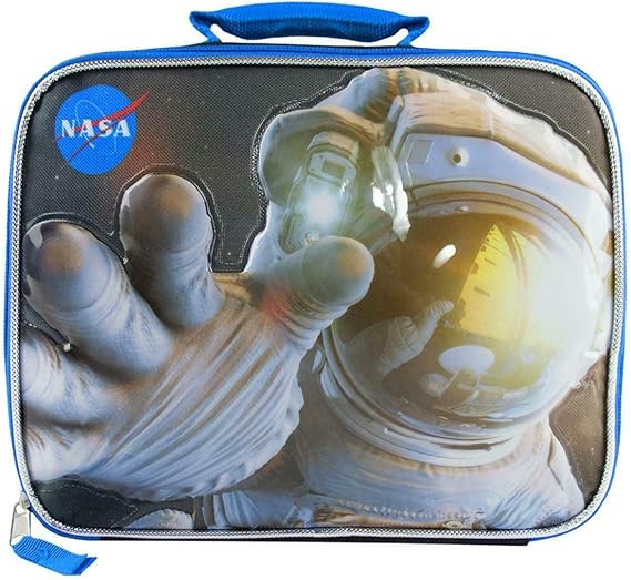 NASA Lunch Bag For Kids | Childrens Space Astronaut School Zipped ...