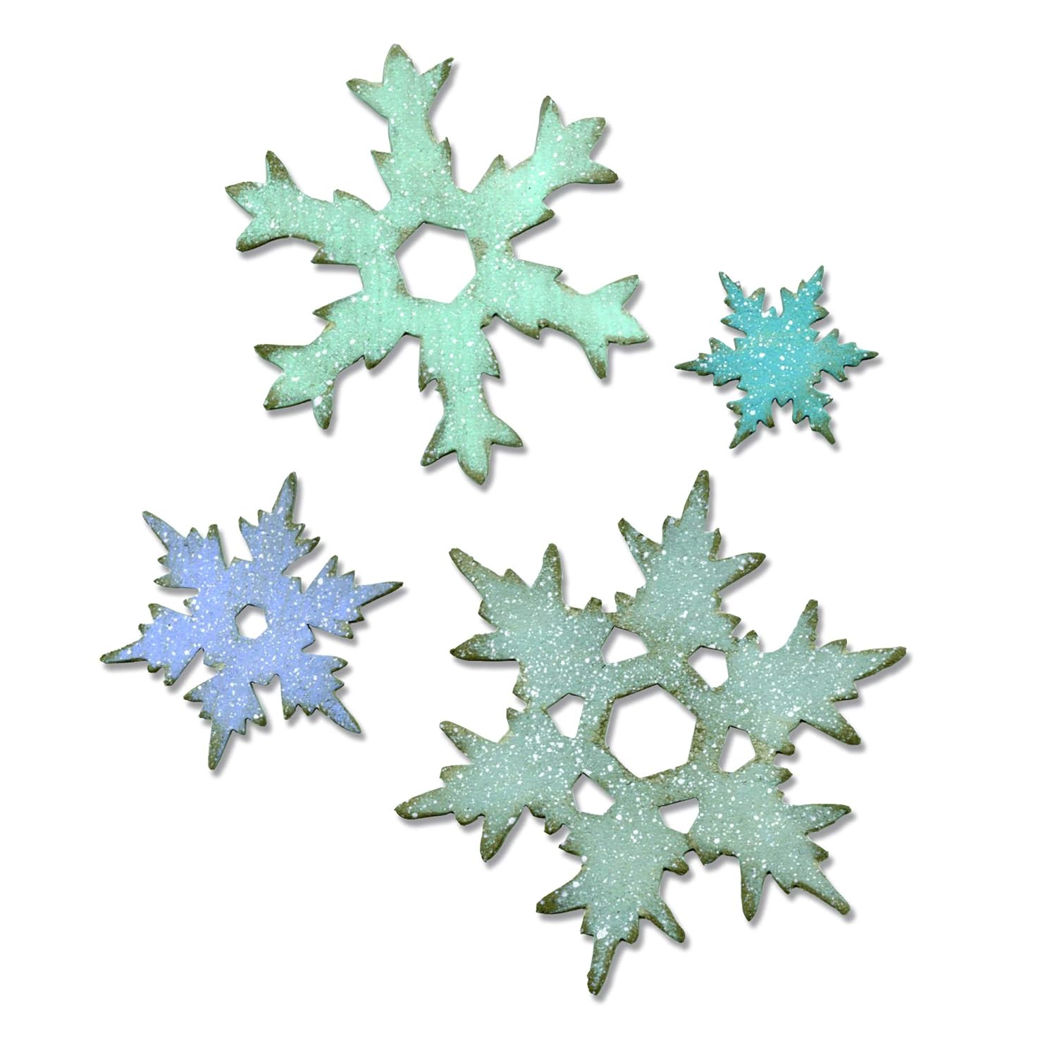 Sizzix Bigz L Die-Stacked Snowflakes: Amazon.co.uk: Kitchen & Home