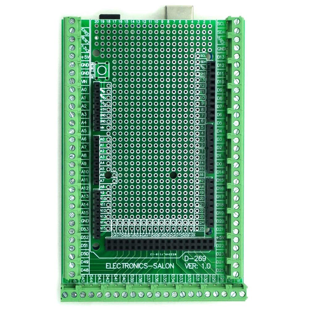Electronics-Salon Prototype Screw/Terminal Block Shield Board Kit for ...