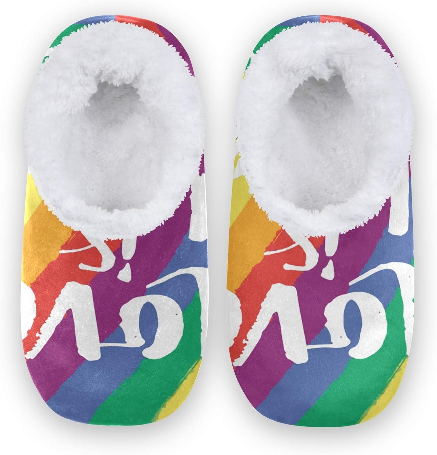 TropicalLife JNlover Rainbow Love is LGBT Women Men Closed Back House ...