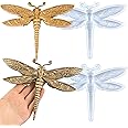 Amazon.com: 2PCS Dragonfly Silicone Mold Large Epoxy Resin Dragonfly ...