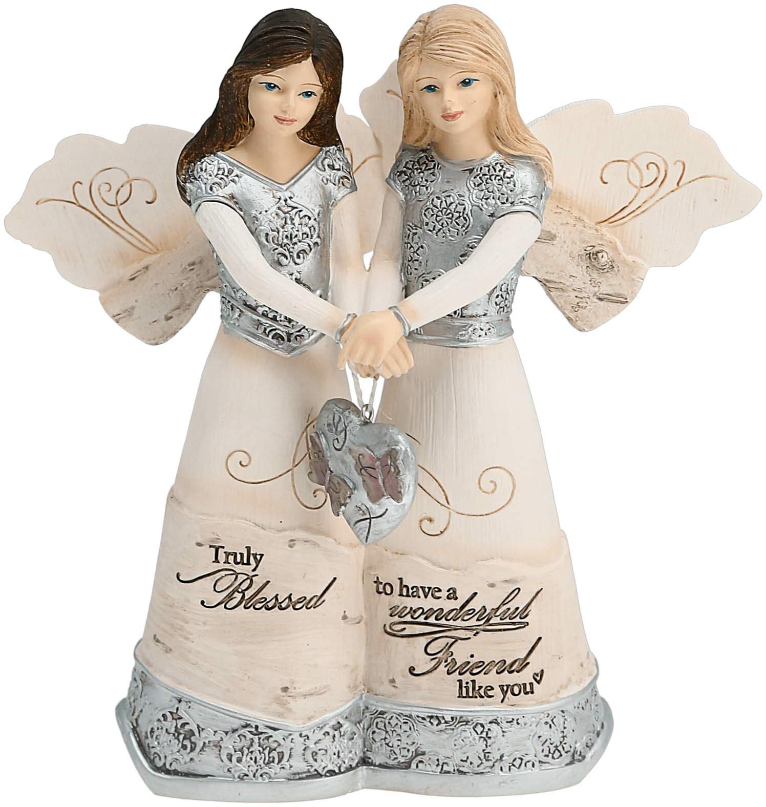 Mua Pavilion Elements Angels Figurine - Double Angel Figure Display ...