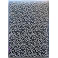 Amazon.com: Kwan Crafts Leaves Plastic Embossing Folders for Card ...