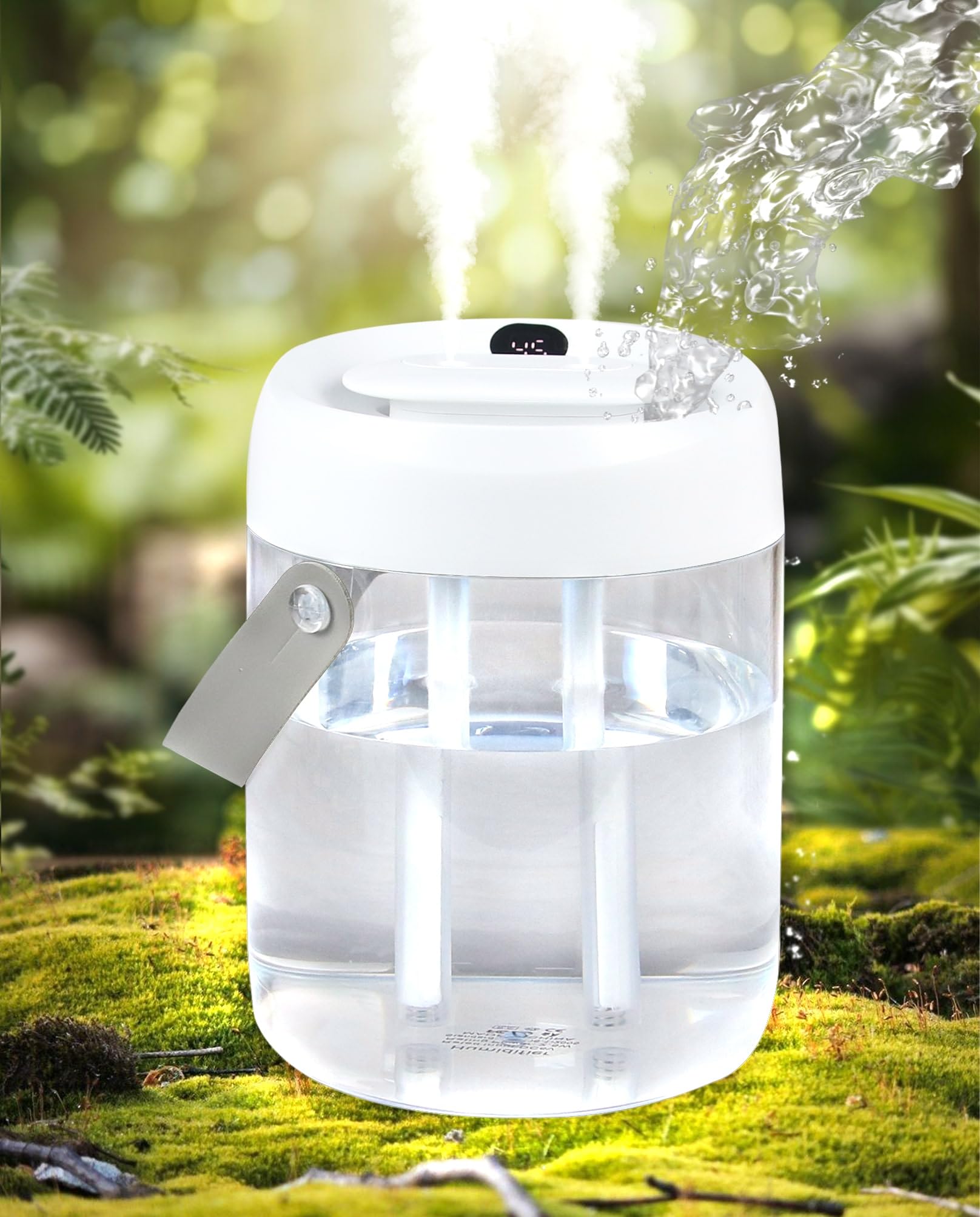 Mini Humidifier for Bedroom Desk Plant Humidifiers for Houseplants ...