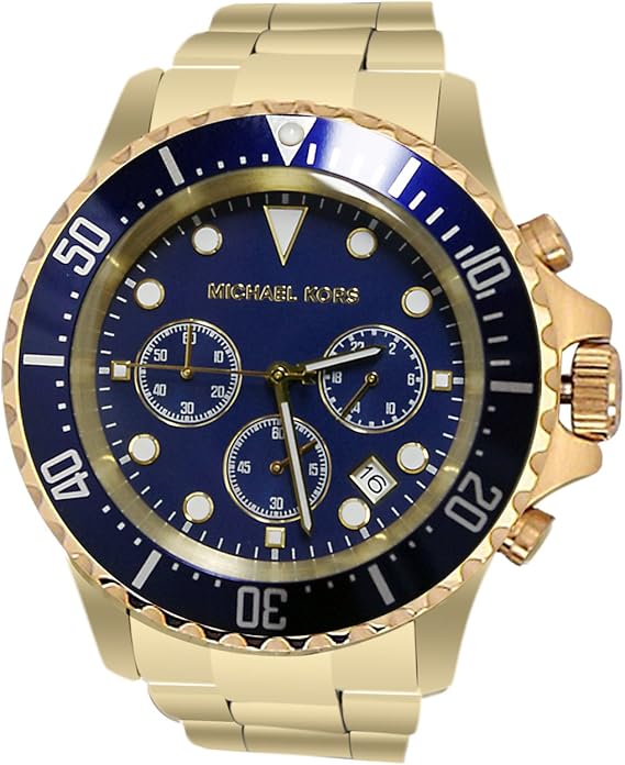 Michael Kors MK8267 - Orologio da polso da uomo, cinturino in acciaio ...