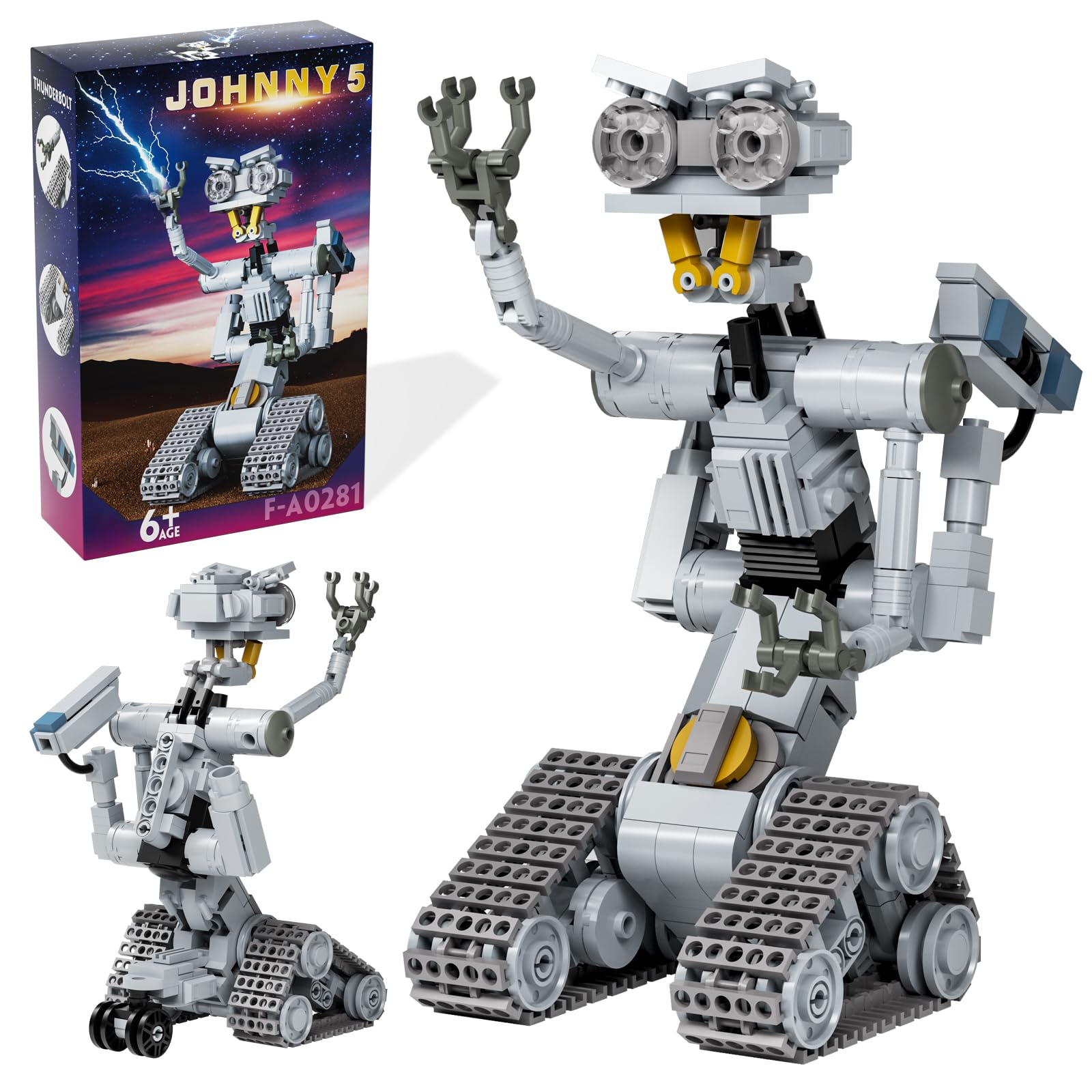 Mua AobiKSEY Johnny 5 Robot Short Circuit Building Set, Short Open ...