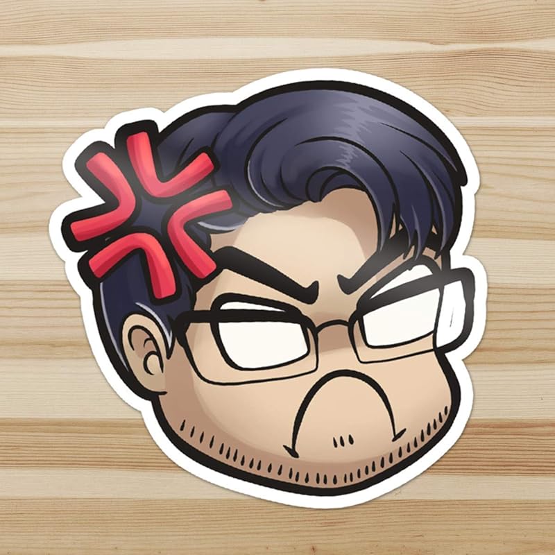 Amazon.com: Markiplier - YouTube - Angry Kawaii - Original Artwork ...