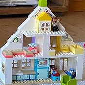 LEGO 10929 DUPLO Town Modular Playhouse 3-in-1 Set, Dolls House for 2 ...