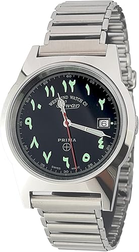 West End Watch Co Arabic Dial Stainless Steel Watch For Men 6841_10 ...