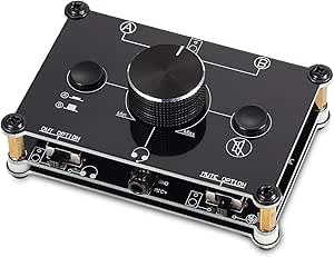 Nobsound MC1024 2-Way Microphone Headset / Speaker MIC Audio Switch Hub ...