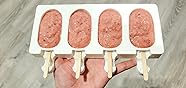 Amazon.com: Silikomart Silicone Easy Cream Mini Ice Cream Bar Mold Set ...