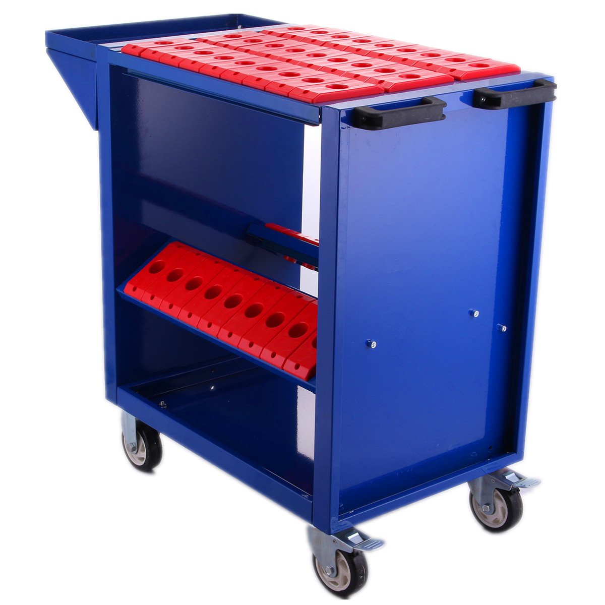Mophorn Tool Cart 30 Taper Tool Holder CNC Tool Cart 45 Capacity CAT30 ...