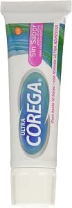 Corega Ultra Sin Sabor Crema Adhesiva Para Prótesis Dentales, 40 G ...