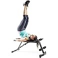 Marcy Multi-Purpose Adjustable Workout Utility Weight Bench for Full ...