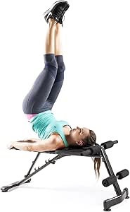Marcy Multi-purpose Adjustable Utility Bench for Full Body Workout SB ...
