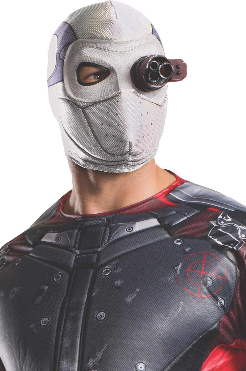 Amazon.com: Rubie's mens Suicide Squad Deadshot Costume Mask, Fabric ...