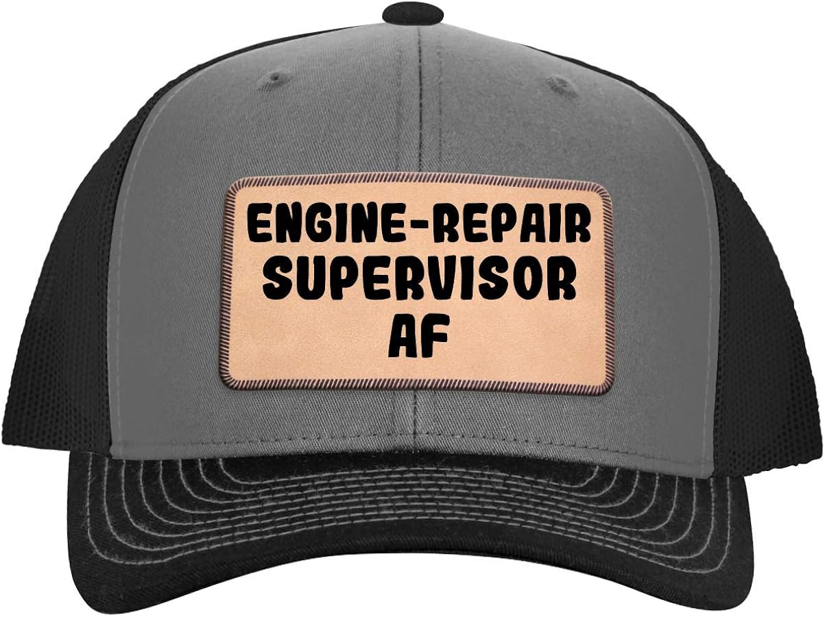 Amazon.com: Engine-Repair Supervisor AF - Leather Light Brown Patch ...