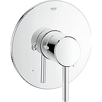 Grohe 19457001 Concetto Pressure Balance Valve Trim, Starlight Chrome - - Amazon.com