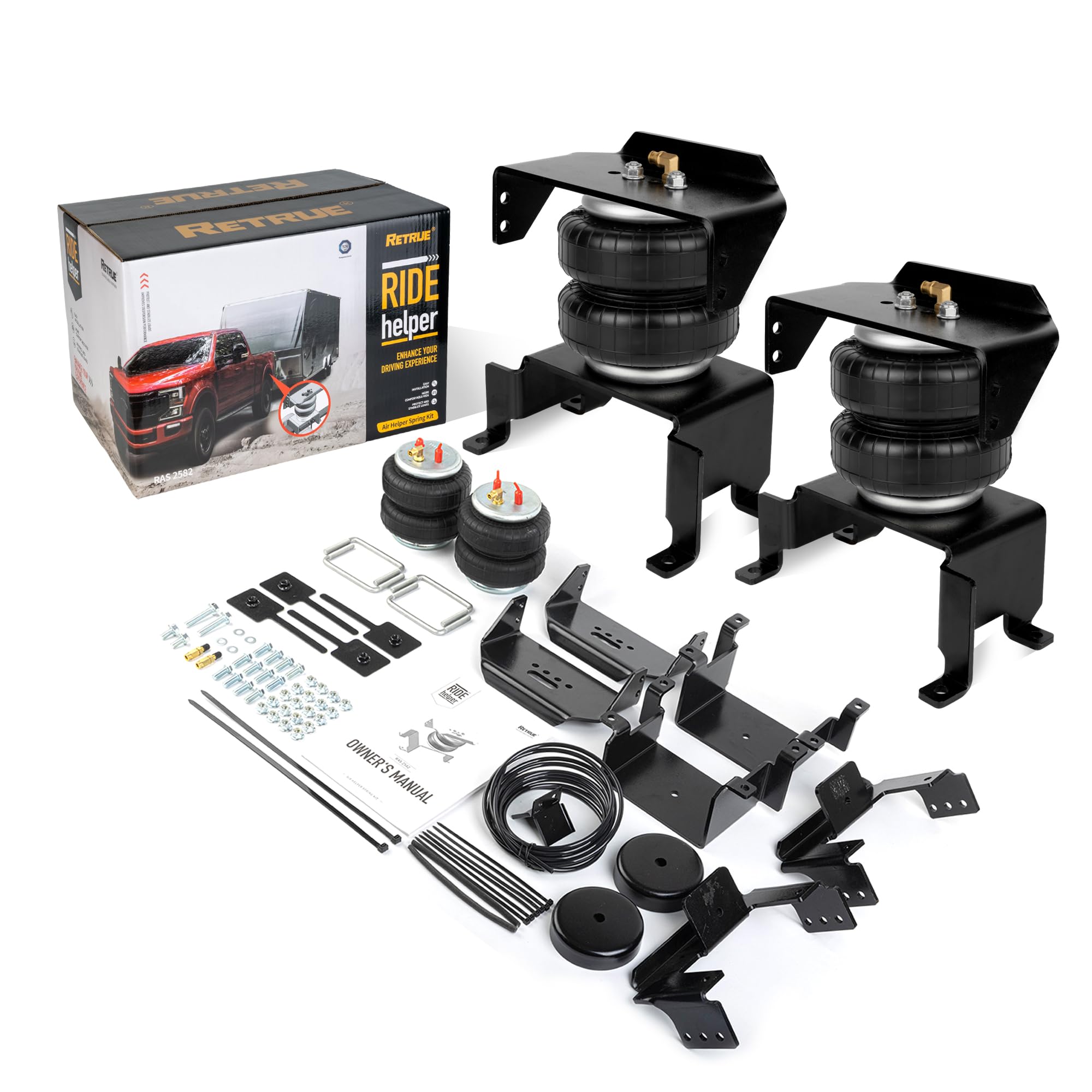 RETRUE Air Spring Bag Suspension Kit for 2015-2023 Ford F150 [up to ...