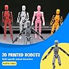 MerryXD T13 3D Action Figure,Assembly Completed Dummy Nova Tintan Lucky ...