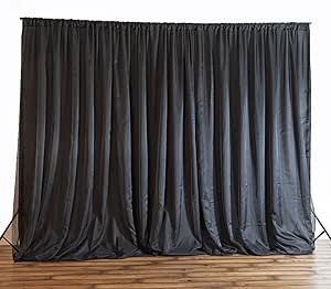 Amazon.com: 20 ft x 10 ft Fabric Backdrop Curtain - 2 colors : Electronics