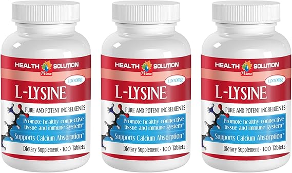 Amazon.com: L-lysine Liquid Supplement - L-LYSINE 1000MG - Important ...