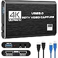 Amazon.com: 4K HDMI Video Capture Card,Nintendo Switch Capture Card for ...