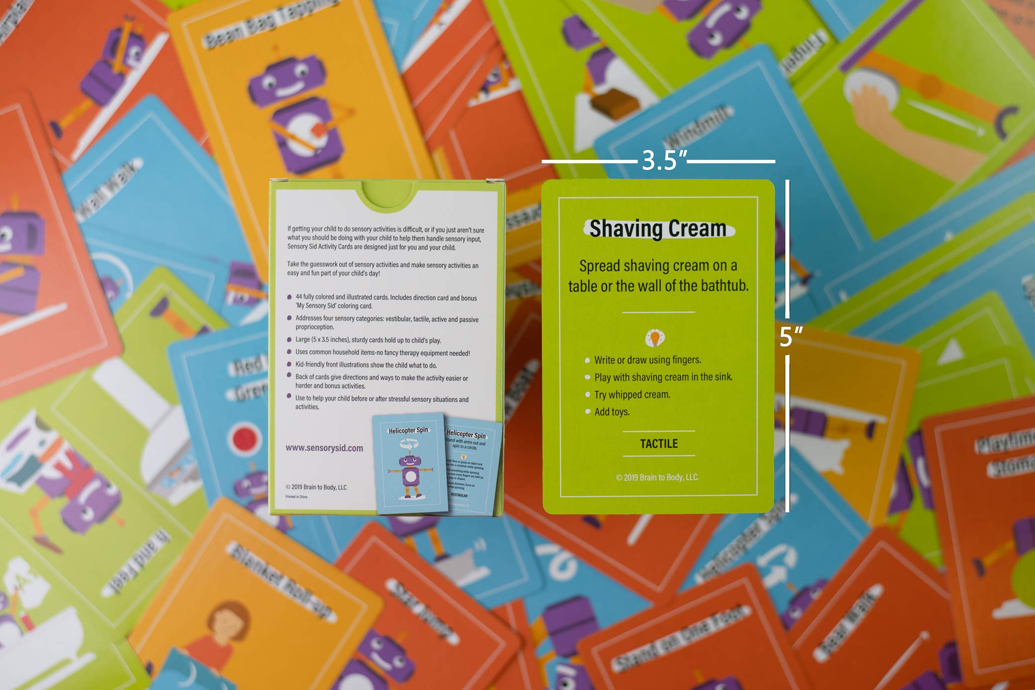 Mua Autism Card | Sensory Sid Activity Cards for Kids – Sensory ...
