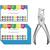 Amazon.com : 120 Pcs Reward Punch Cards Behavior Incentive Awards for ...