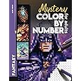 Amazon.com: Mystery Color by Number for Adults Fantasy: Color Quest ...