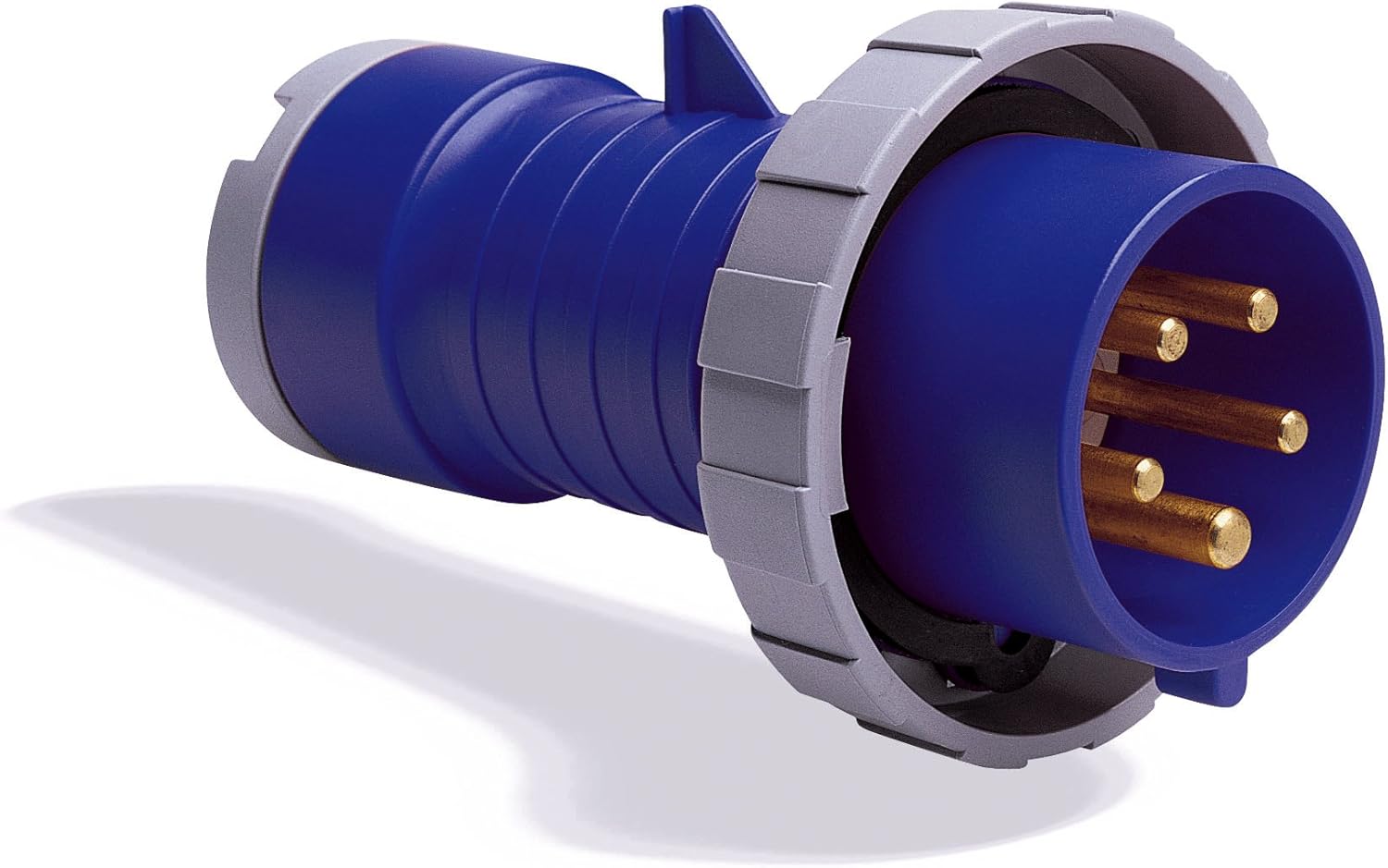 MK Commando K9054 Plug 32 Amp 2P+E 200-250 Volt (IP67) Blue: Amazon.co ...