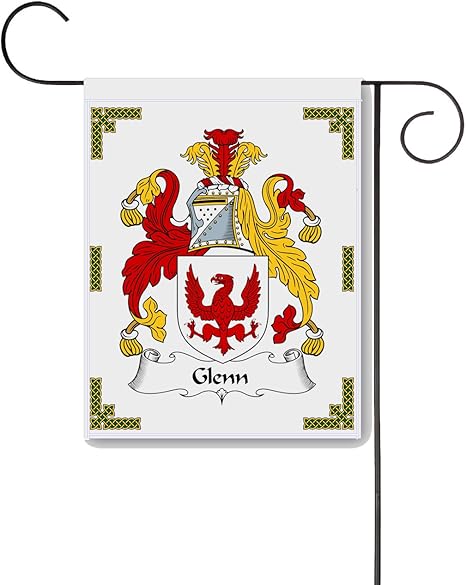 Amazon.com : Carpe Diem Designs Glenn Coat of Arms/Glenn Family Crest ...