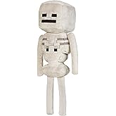Amazon.com: JINX Minecraft Happy Explorer Skeleton On Fire Plush ...