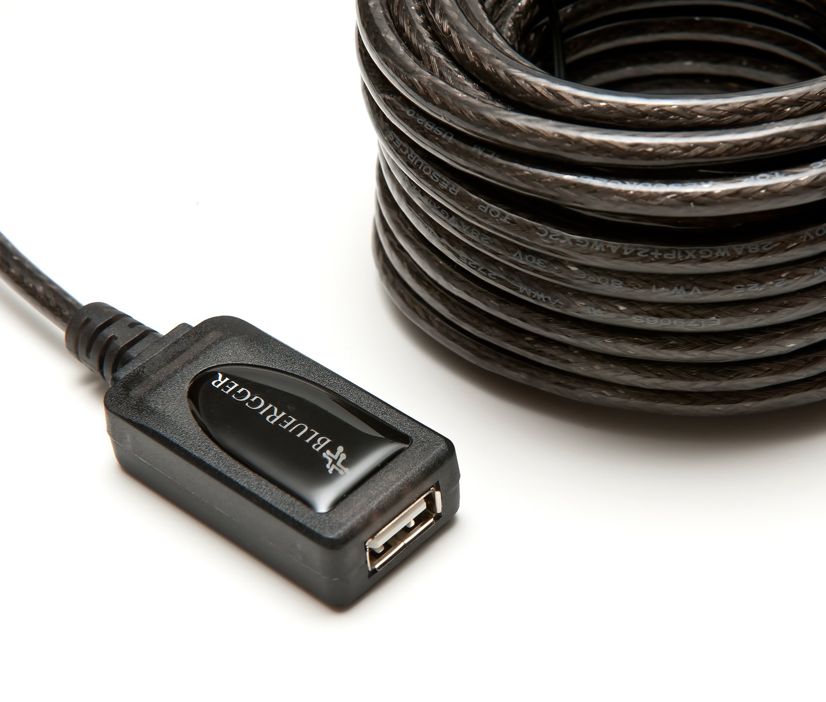 BlueRigger USB Extension Cable 10 Meters (32FT, Active, USB 2.0, Type A ...