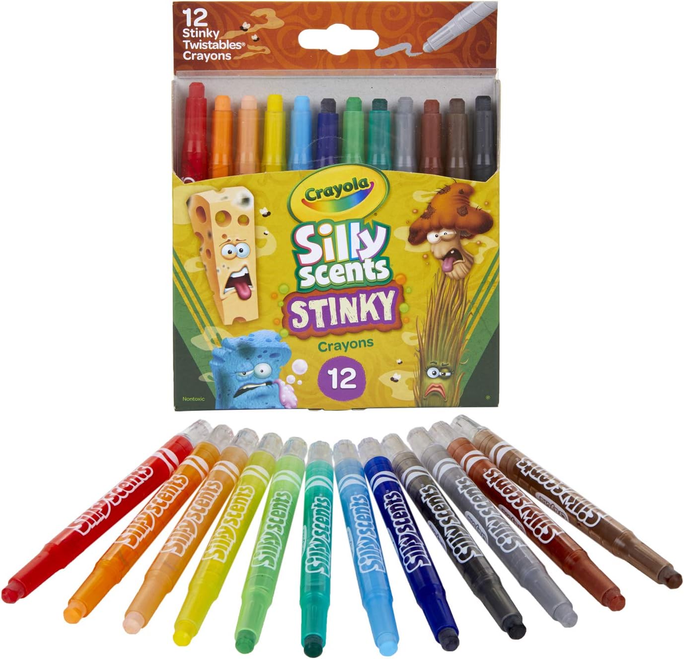 Silly Scents Mini Twistables Stinky, 12 count, Crayons - Amazon Canada