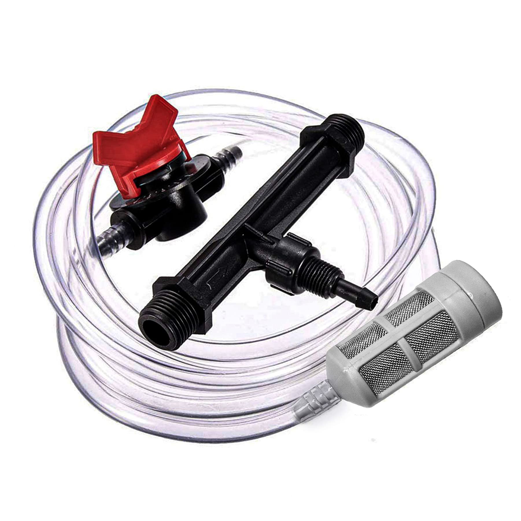 UPLYKKE Irrigation Venturi Fertilizer Injector Kit - 3/4 Inch Mixer Injectors For Garden ...