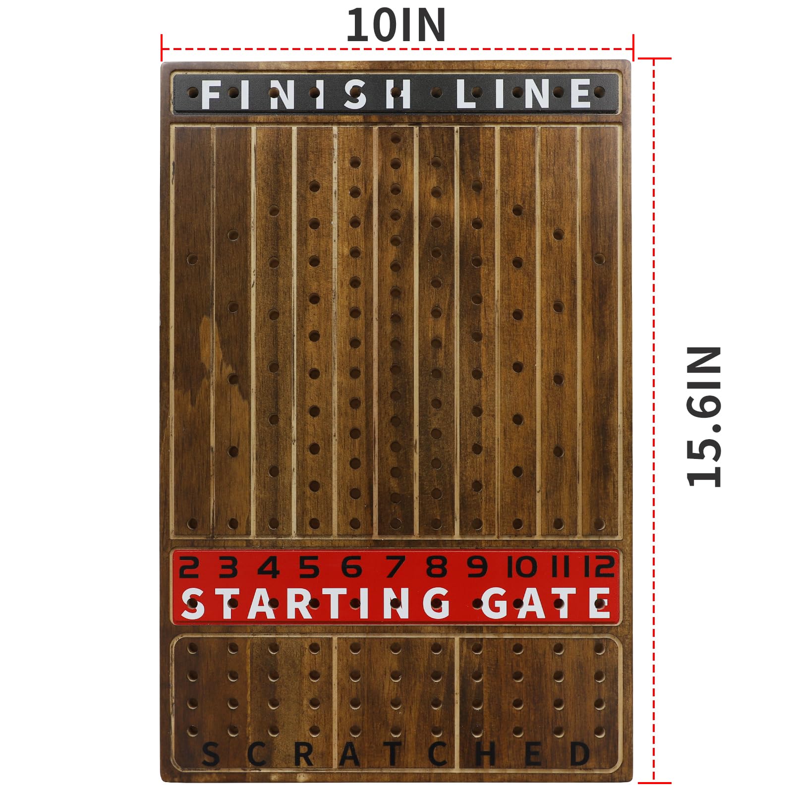 Mua Metal Horse Racing Board Game Card Board Game Finish Line Luxury ...