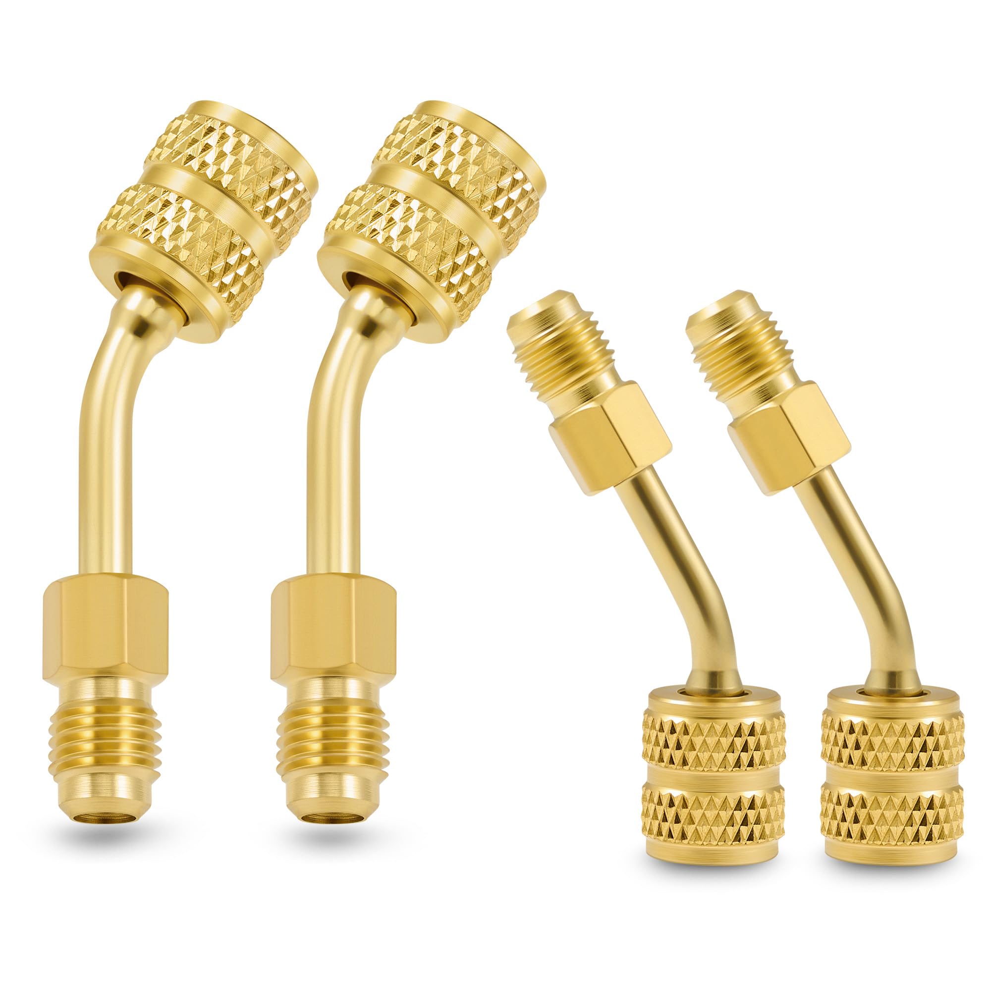 Orion Motor Tech R410a Adapter, 5/16" Female to 1/4" Male Air ...